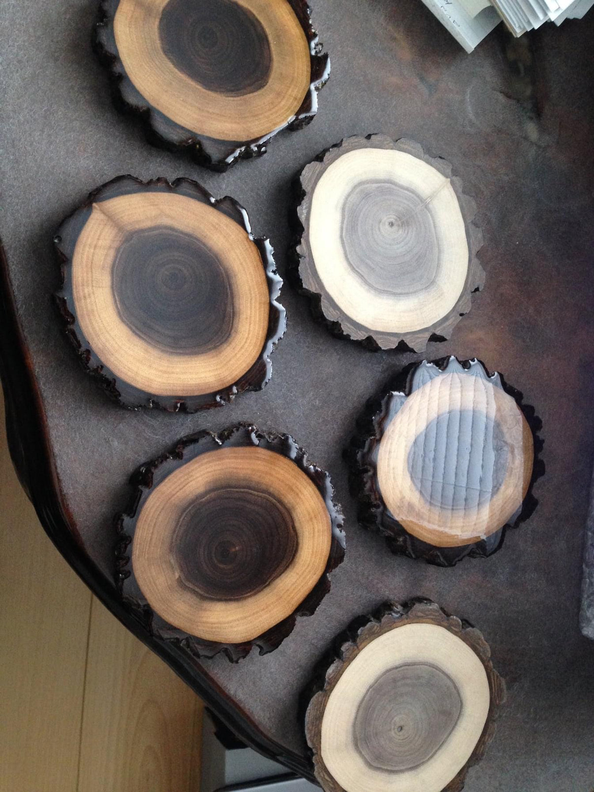 Live Edge Coasters – Strange Wood Products